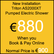 Triton AS2000XT Pumped Electric Shower - Triton Showers